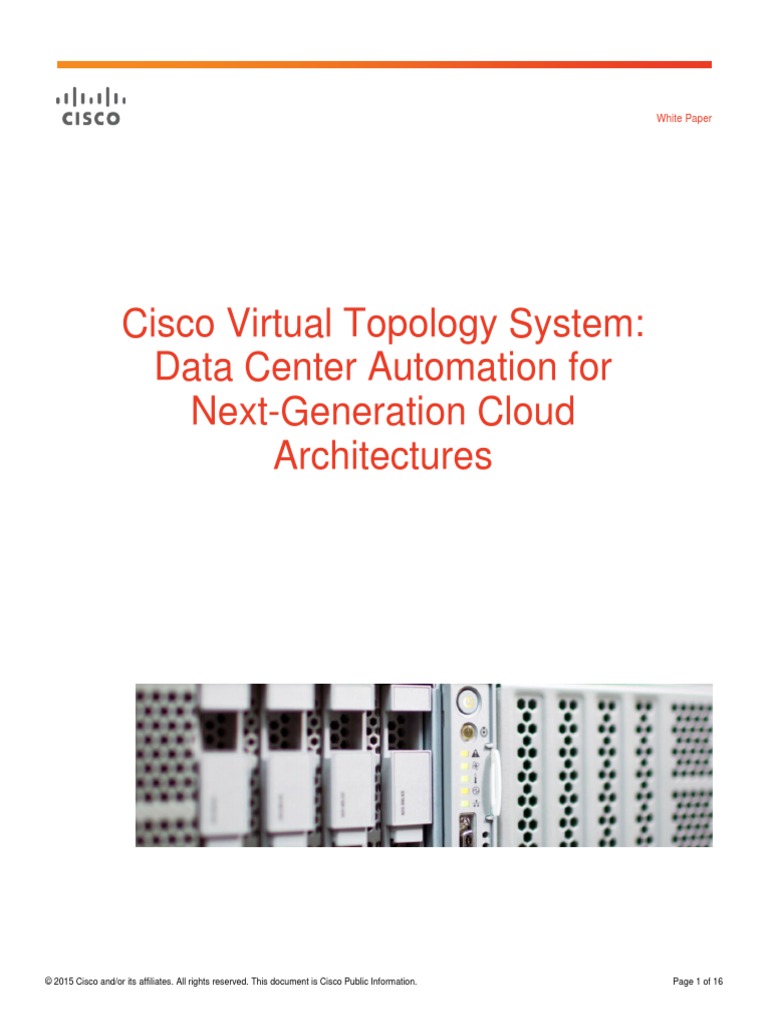 VTS White Paper | PDF | Cloud Computing | Computer Network