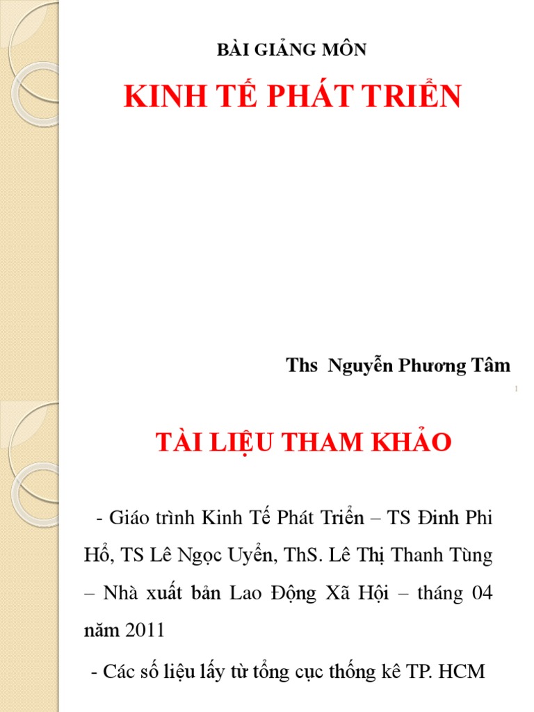 Chương 1 - KTPT | PDF
