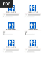 Student Gate Pass | PDF