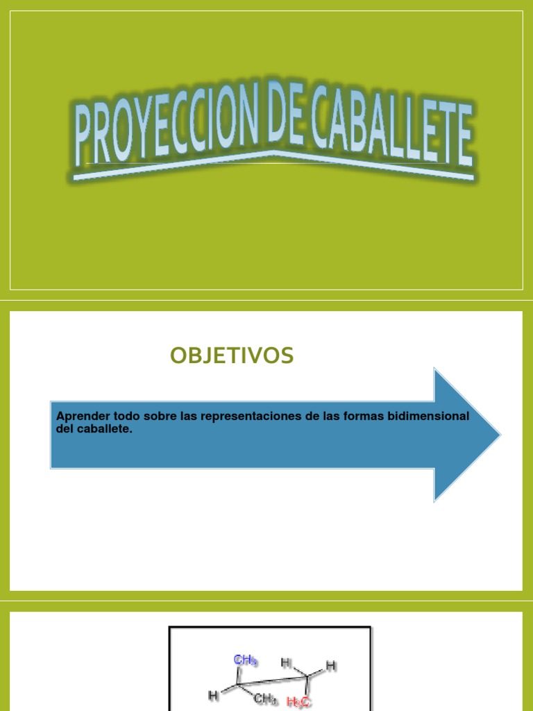 Estructura de Caballete en Química Orgánica | PDF | Ciencia y matemáticas
