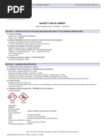 SDS - Spectrus NX1100 | PDF | Dangerous Goods | Toxicity