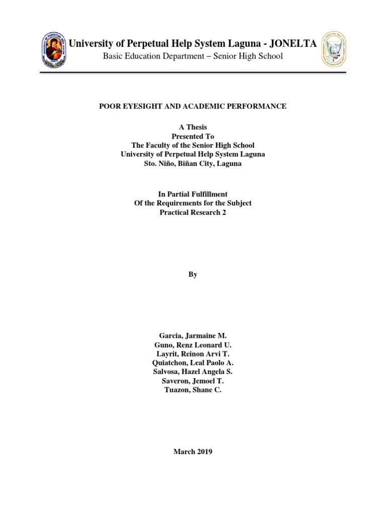 University of Perpetual Help System Laguna - JONELTA: Basic Education ...