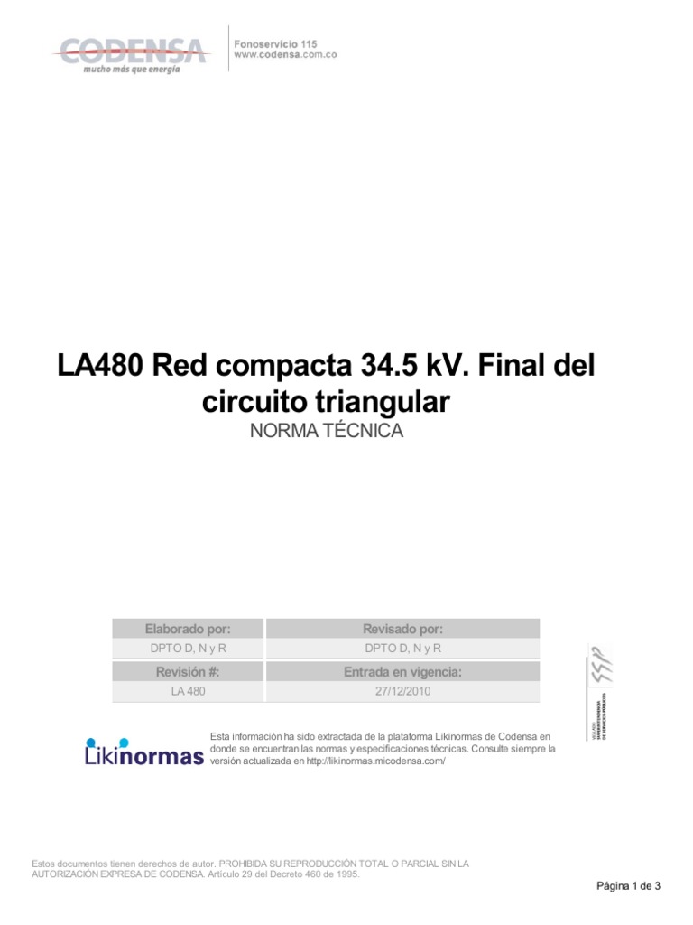 La 480 | PDF