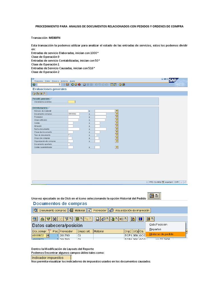 04 Analisis de Pedidos MEF80N | PDF