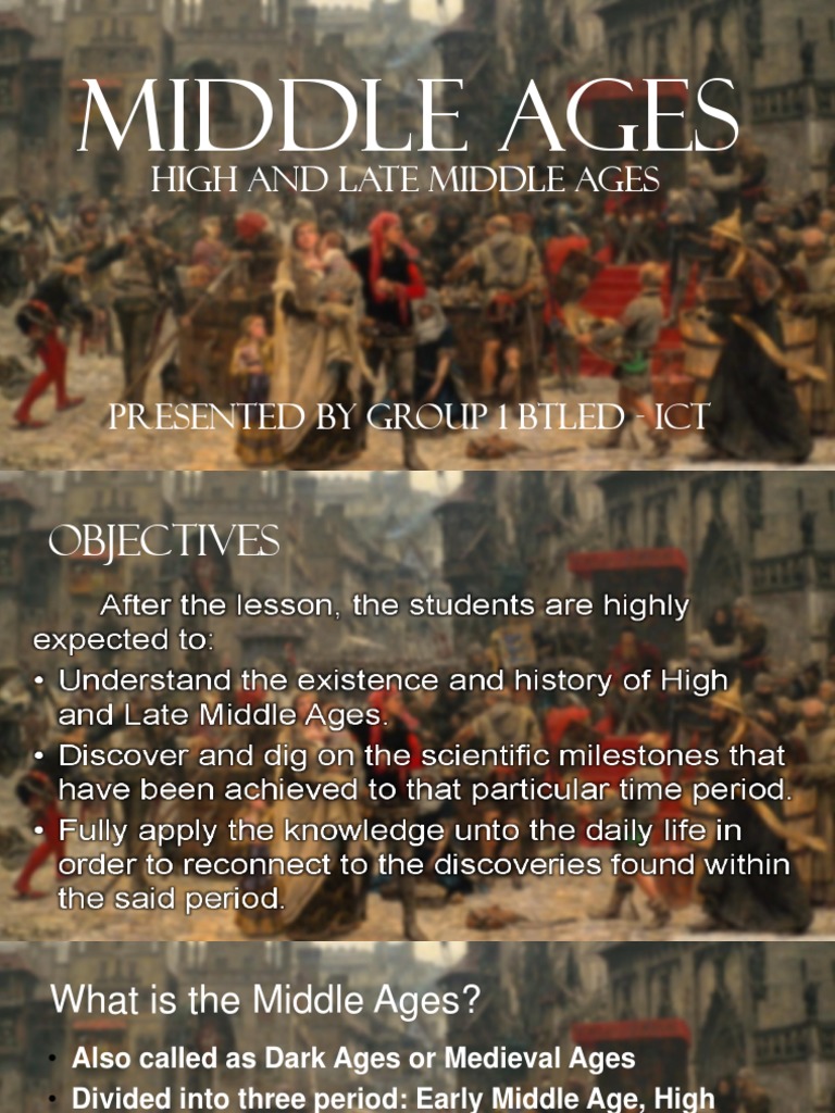 Middle Ages PPT 1 | PDF | Middle Ages | Catholic Church