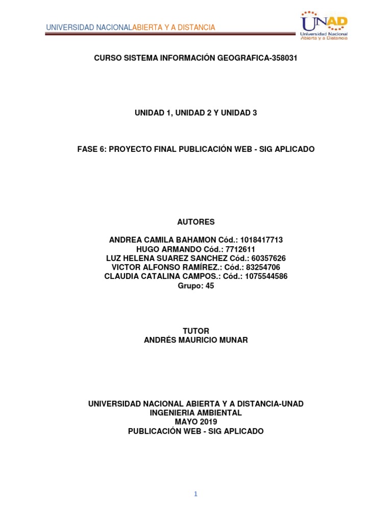 Proyecto Final Sig | PDF | Volcán | Tipos de erupciones volcánicas