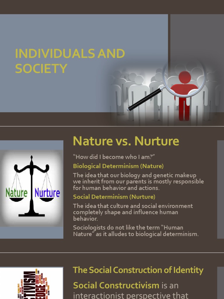 Nature vs. Nurture in Identity Formation | PDF | Deviance (Sociology ...
