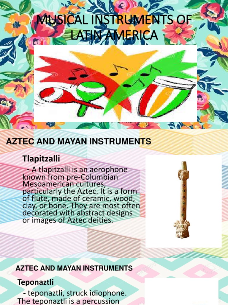 Musical Instruments of Latin America | PDF | Musical Instruments | Maya ...