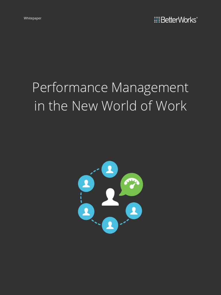 Performance Management in The New World of Work: Whitepaper | PDF ...