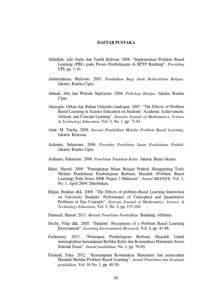Dapus | PDF | Educational Psychology | Teaching