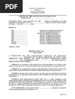 Sample of SK Resignation Letter | PDF | Home & Garden