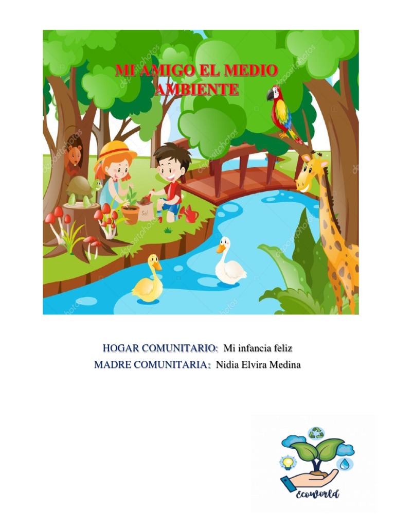 Proyecto "Mi amigo el medio ambiente" | PDF | Educación de la primera ...