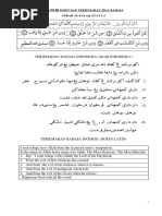 Kertas Khot 2024 Surah Al Ikhlas - Diprint A3 | PDF | Kajian Bahasa Asing