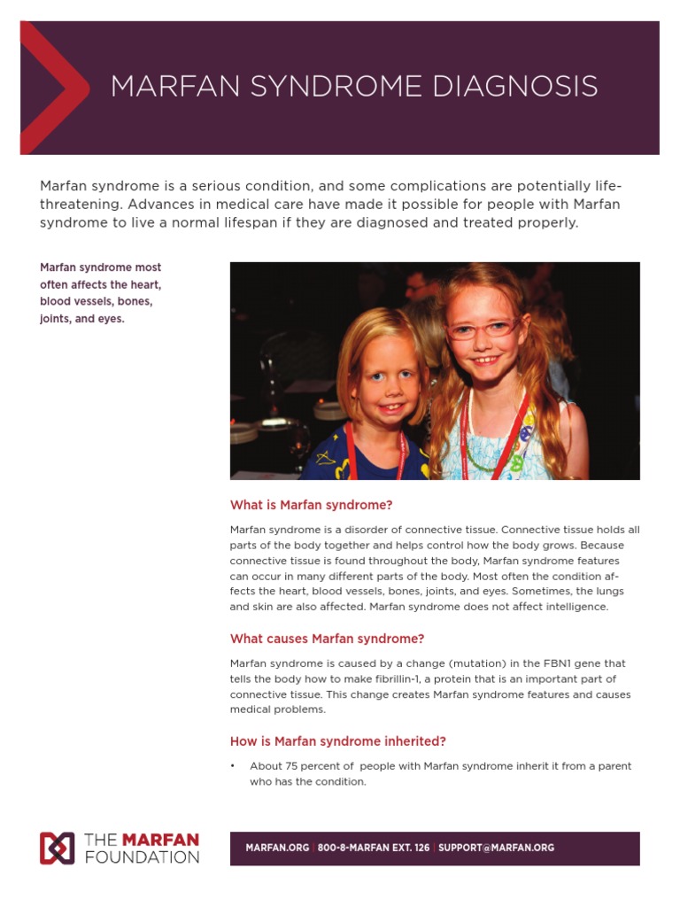 Marfan Syndrome Diagnosis | PDF | Health Sciences | Medical Specialties