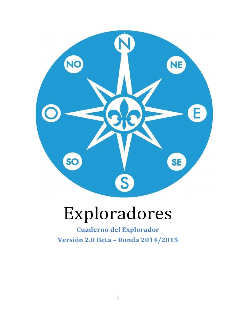15 09 14cuaderno Del Explorador | PDF | Exploración | Presupuesto