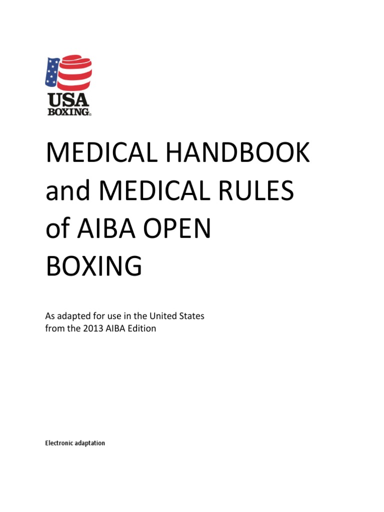 Medical Rules and Handbook As of July25 | PDF | Emergency Medical ...