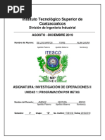 1.2 Modelo Gral. de Metas | PDF | Programación lineal | Toma de decisiones