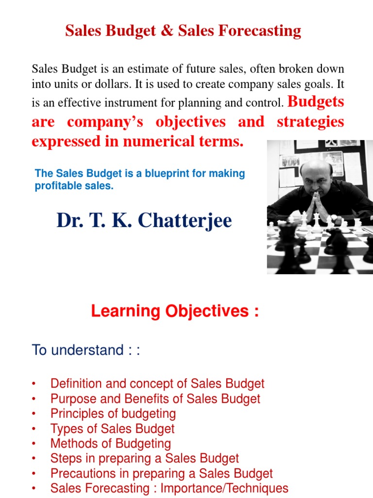 Sales Budget | PDF | Forecasting | Budget
