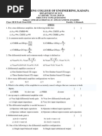 Answer Sheet PET 2020 | PDF