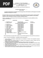 Sample BDRRMC Resoultion For The Adoptation of The BDRRM Plan | PDF ...