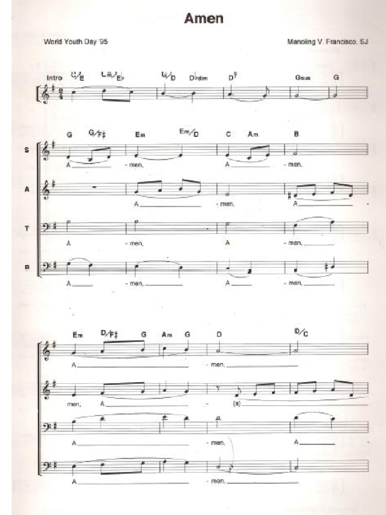 Amen World Youth Day | PDF