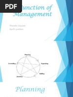 Functions of Management Presentation | PDF | Human Resources | Planning