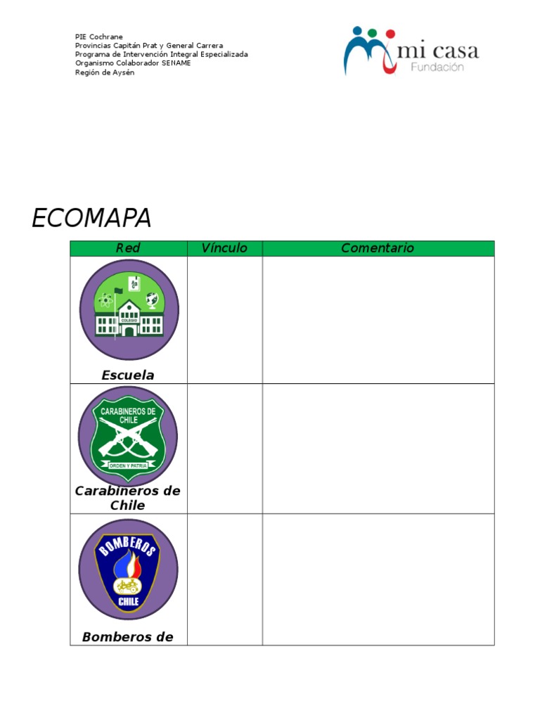 Formato Ecomapa | PDF