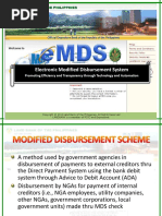 Electronic Modified Disbursement System (EMDS) User's Manual - Agency ...