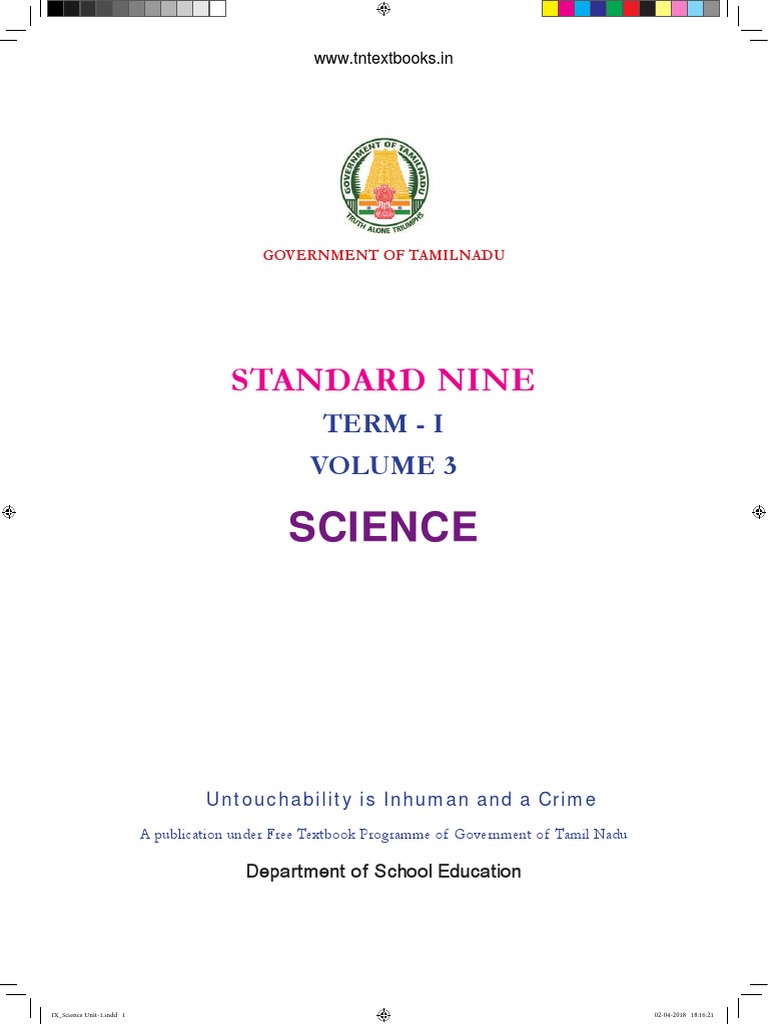 9th Science | PDF | Measurement | Fahrenheit