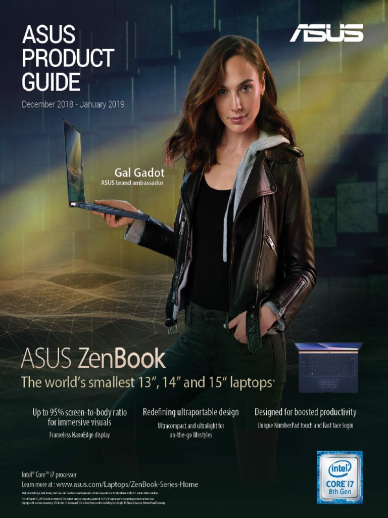 Gal Gadot ASUS Brand Ambassador | PDF