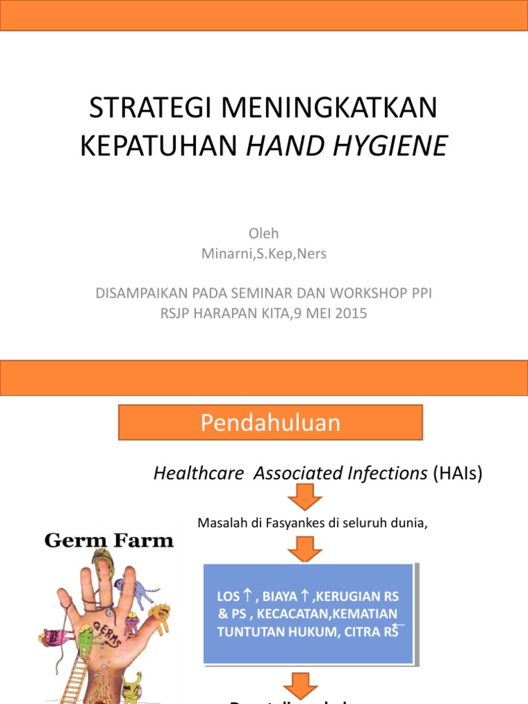 Strategi Meningkatkan Kepatuhan Hand Hygiene | PDF