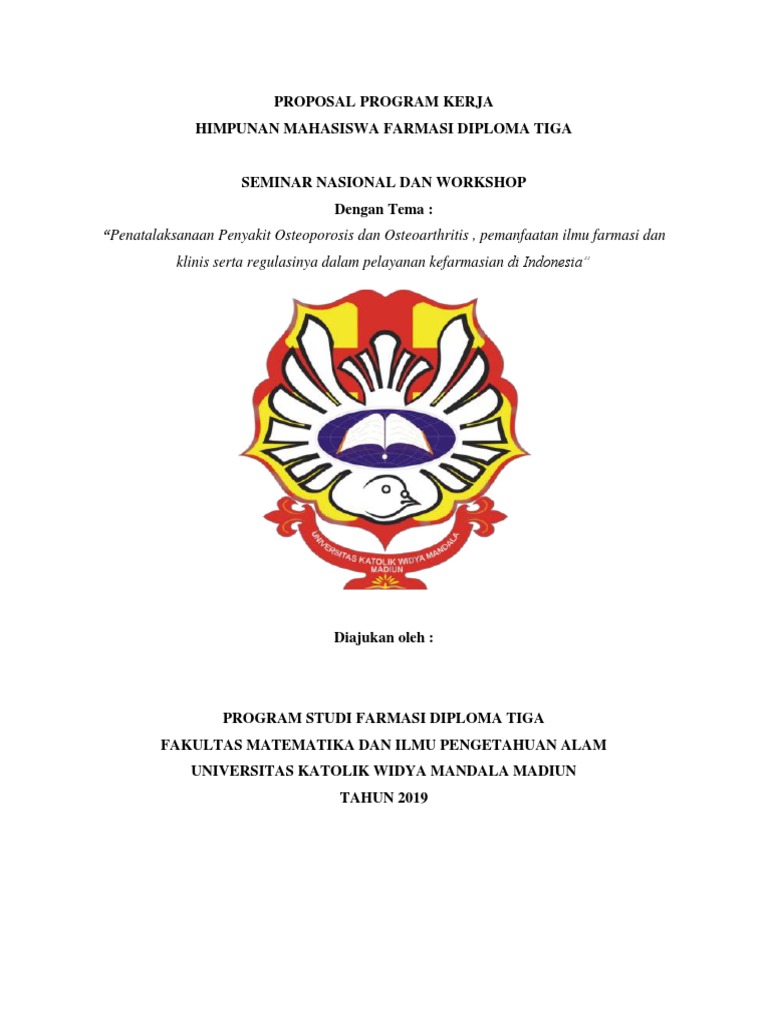 Proposal Program Kerja Kampus | PDF