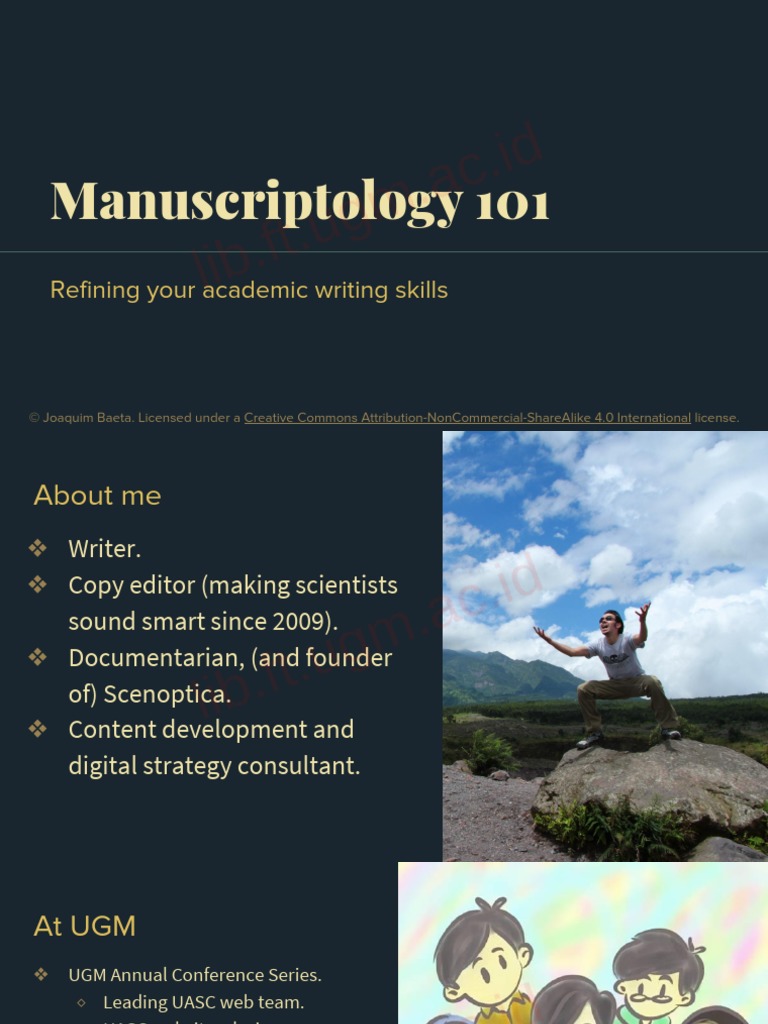 Watermarked Manuscriptology 101 | PDF | Copy Editing | Editing