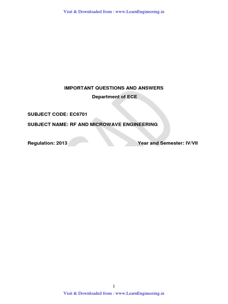 Basic Electronics Notes For Marine and Eee | PDF | Radio Technology ...