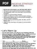 Types of Communicative Strategy: Topic Control, Topic Shifting, Repair and Termination | PDF ...