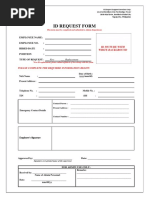 Mall ID Requisition Form Template | PDF | Security Technology | Privacy