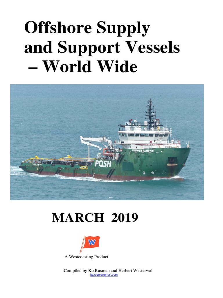 Offshore Supply and Support Vessels Worldwide 032019 | PDF | Nature | Nature