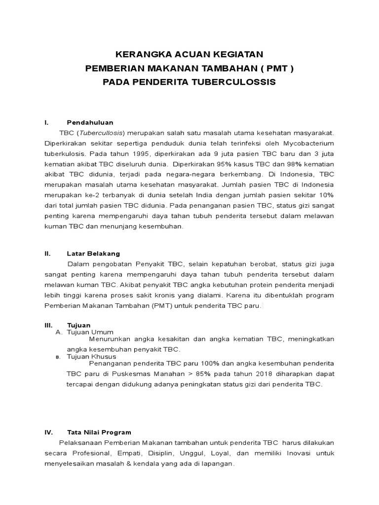 Kak PMT TB | PDF