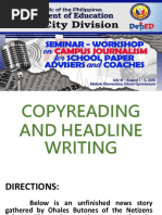 Copy Reading Symbols | PDF | Language Arts & Discipline