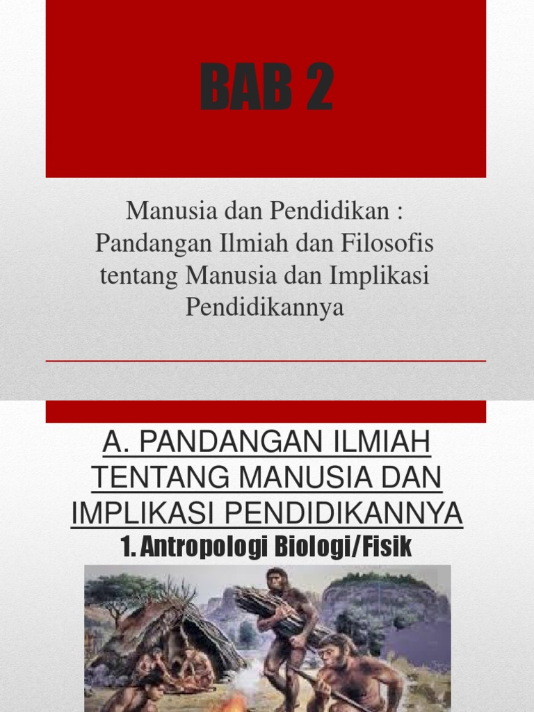Manusia Dan Pendidikan: Pandangan Ilmiah Dan Filosofis Tentang Manusia ...