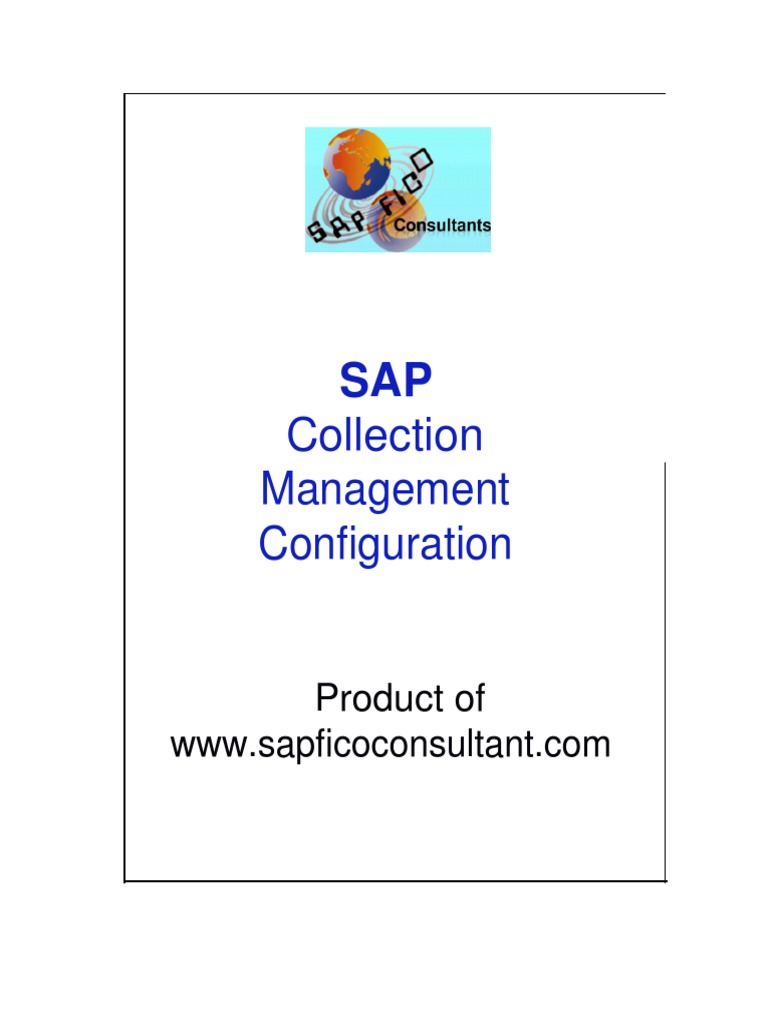 SAP Collection Management Config | PDF | Sap Se | Valuation (Finance)