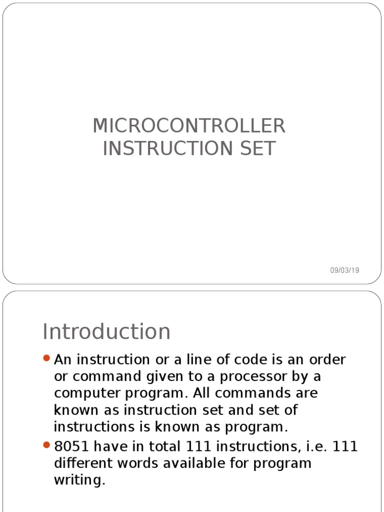 Instruction Set | PDF | Integrated Circuit | Computer Engineering