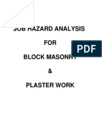 Jsa Insulation Work | PDF | Personal Protective Equipment | Flood