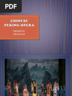 Semi-Detailed Learning Plan: Chinese Peking Opera | PDF | Arts (General)