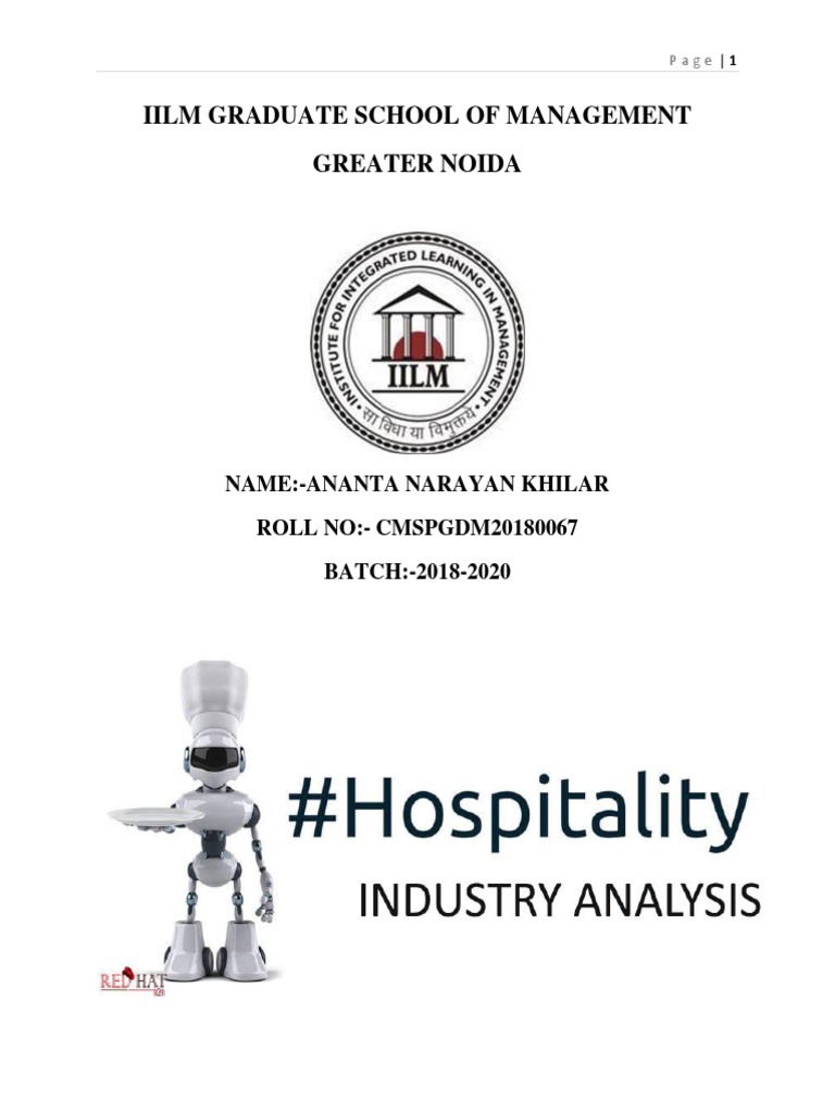 Hospitality Industry Analysis | PDF | Oligopoly | Demand