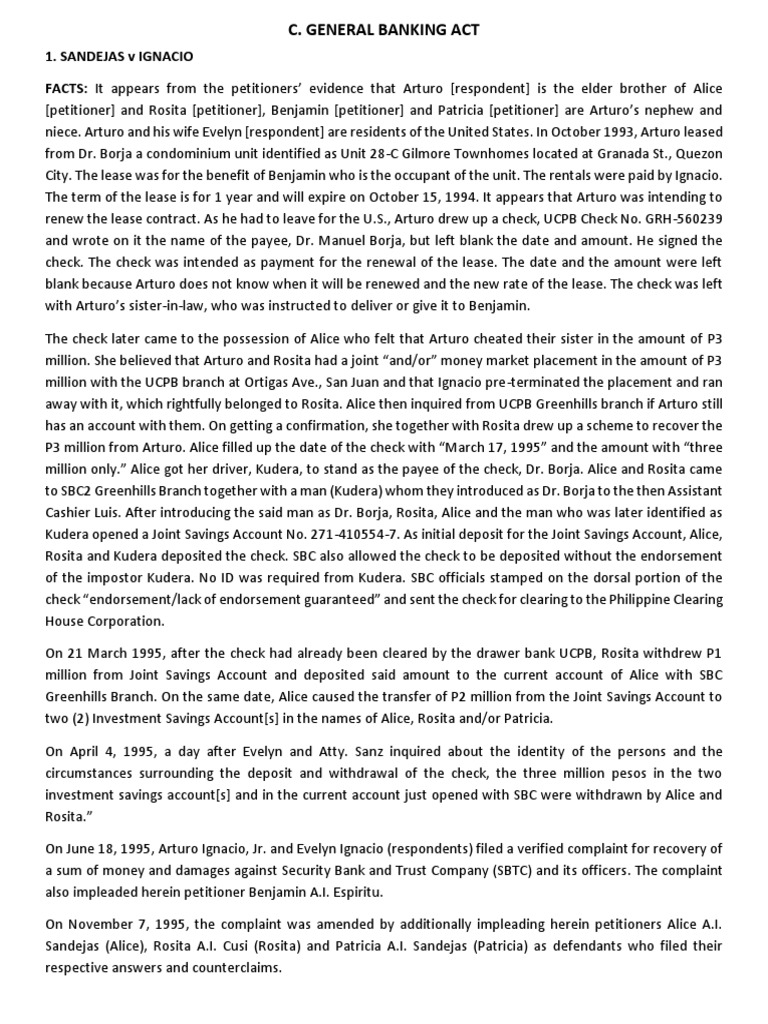 General Banking Act | PDF | Damages | Foreclosure