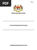 PK3.2 - Kos Perkhidmatan Perunding (Pindaan 1 April 2021) | PDF