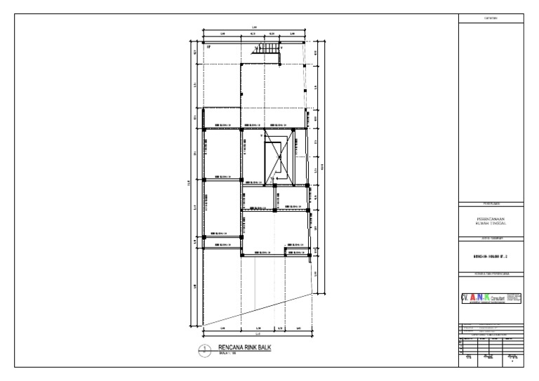 09 ST - Rencana Rink Balok | PDF
