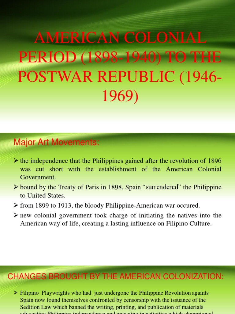 American Colonial Period | Philippines | Paintings