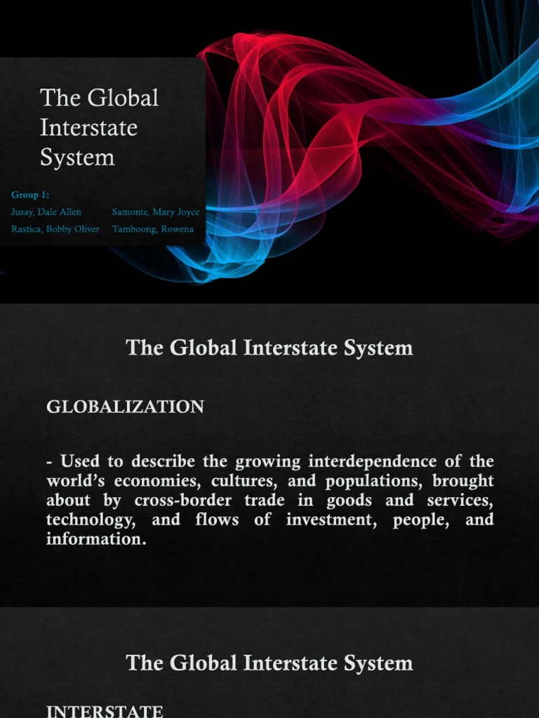 The Global Interstate System